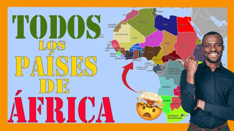 Descubre el Mapa de África Político con Todos sus Países y Capitales ...