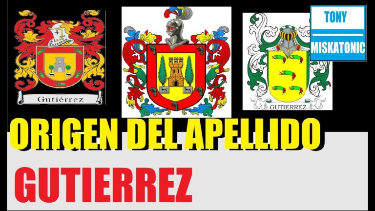 Descubre el Origen del Apellido Gutiérrez: Historia y Significado - La ...